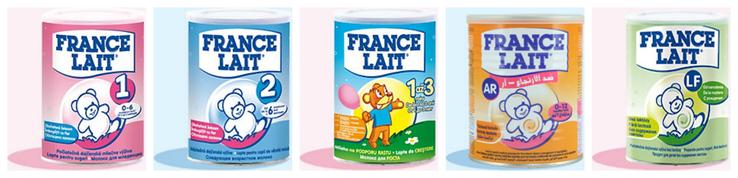 France Lait mléko - Modrý koník