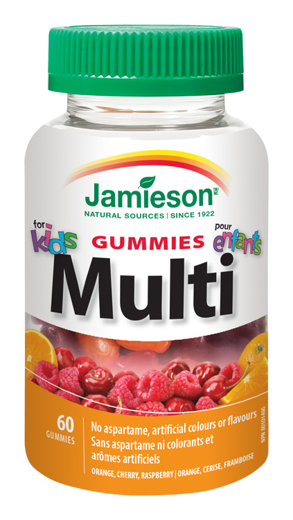 Recenze želatínových pastilek Jamieson Multi Kids Gummies - Modrý koník