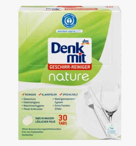 Recenze Denkmit nature tablet do myčky nádobí, 30 ks - Kde koupit ...